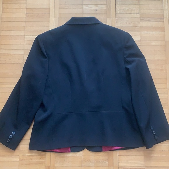 Jessica | Jackets & Coats | Navy 2 Piece Suit With Contrast Pink ...